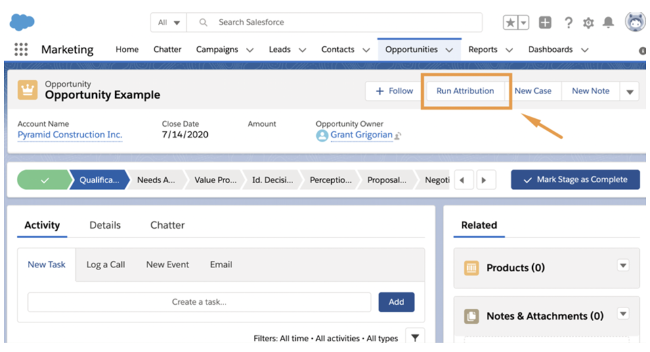 How to Build Multi-Touch Campaign Attribution Button Using Lightning Flows in SFDC